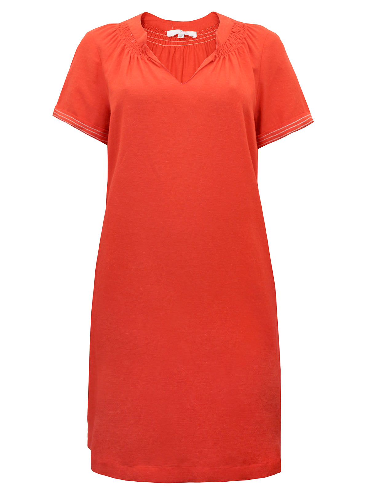 Julipa - - RED Linen Shift Dress - Size 10 to 26