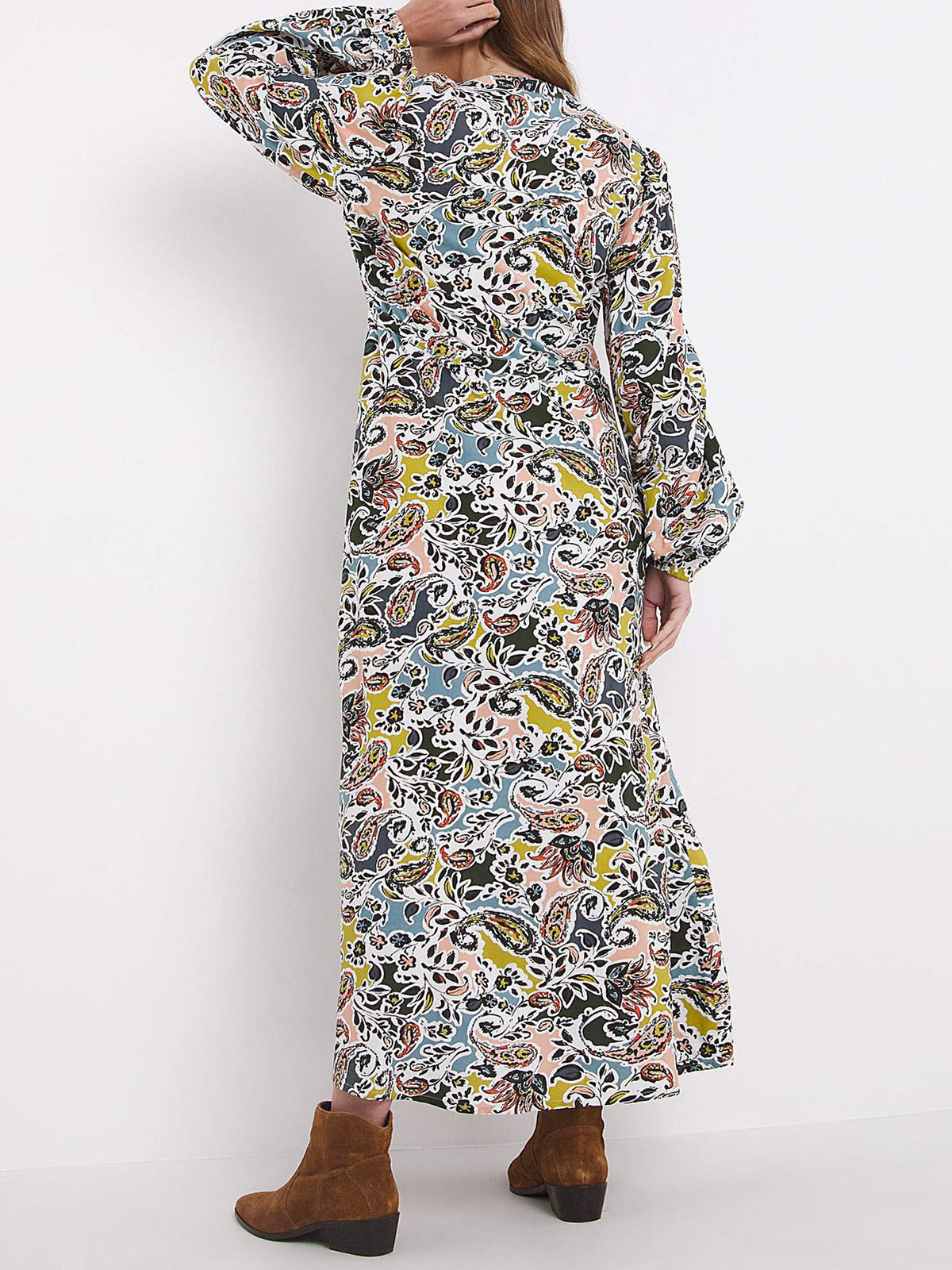 Julipa - - Julipa MULTI Midi Shirt Dress - Plus Size 12 to 30