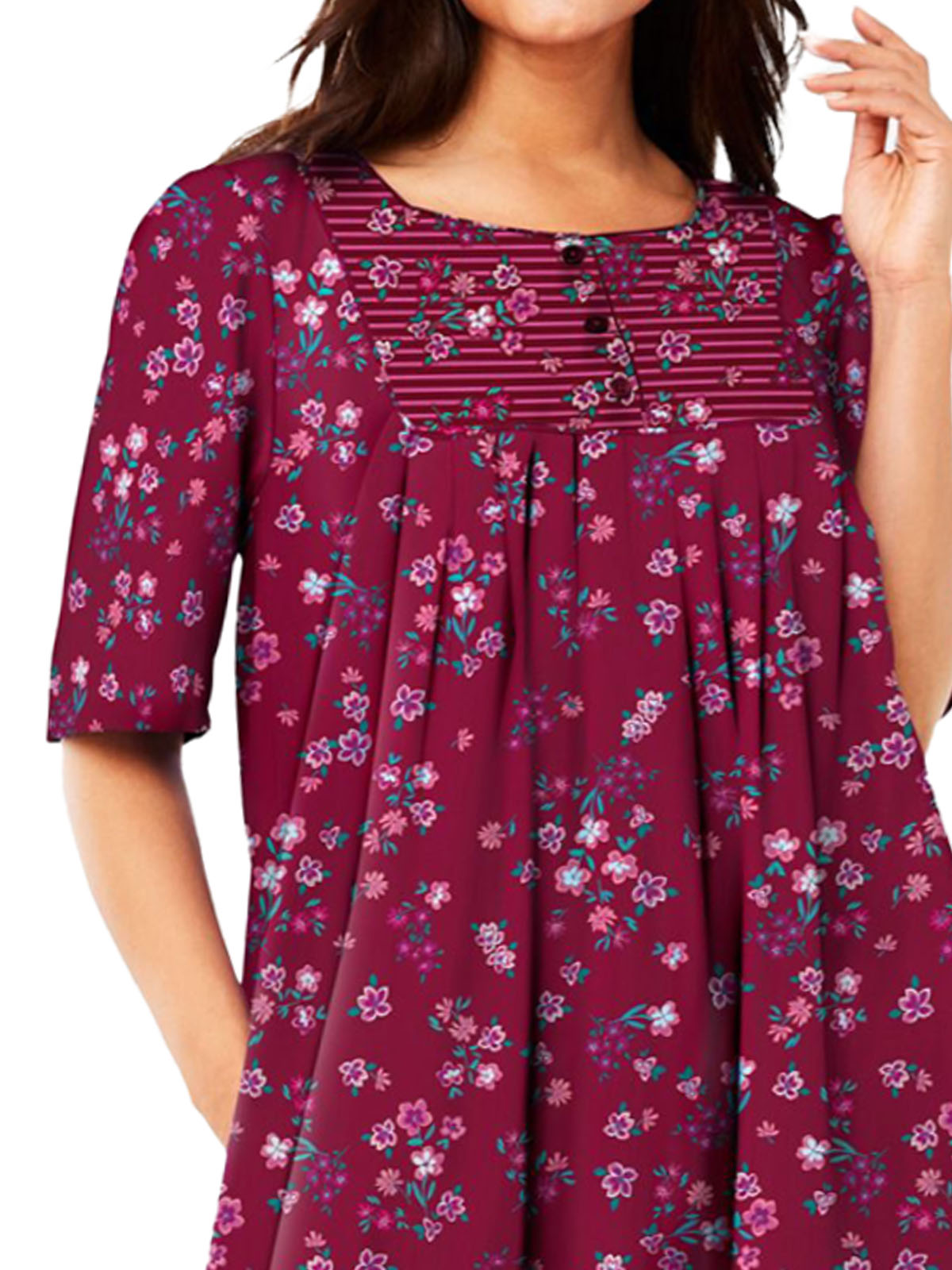 Only Necessities - - Only Necessities RED Mixed Print Long Pocket ...