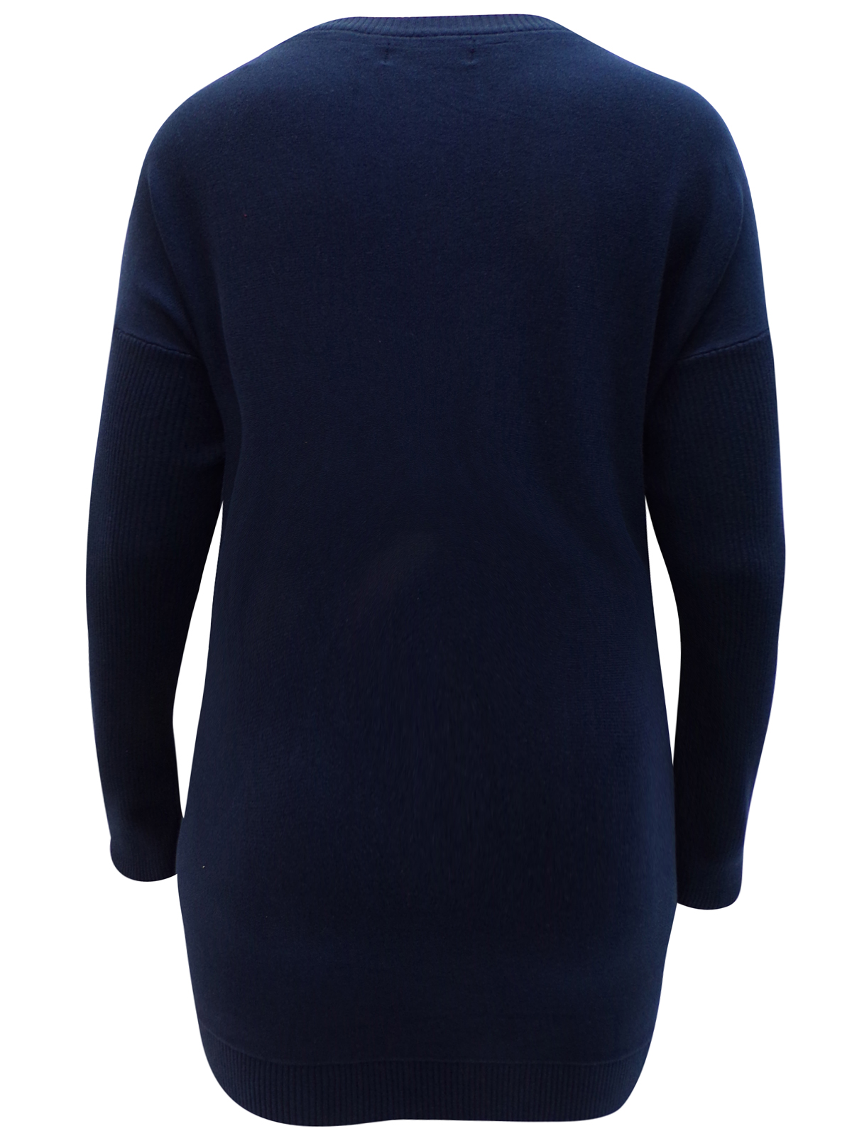 BPC Selection - - BPC Selection NAVY Peace Sign Embellished Knitted ...