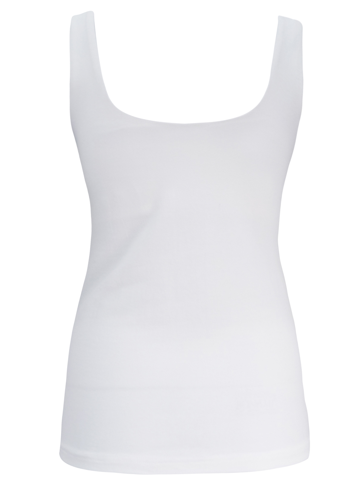 Nina Von C - - NinaVonC WHITE Pure Cotton Lace Trim Secret Support Vest ...