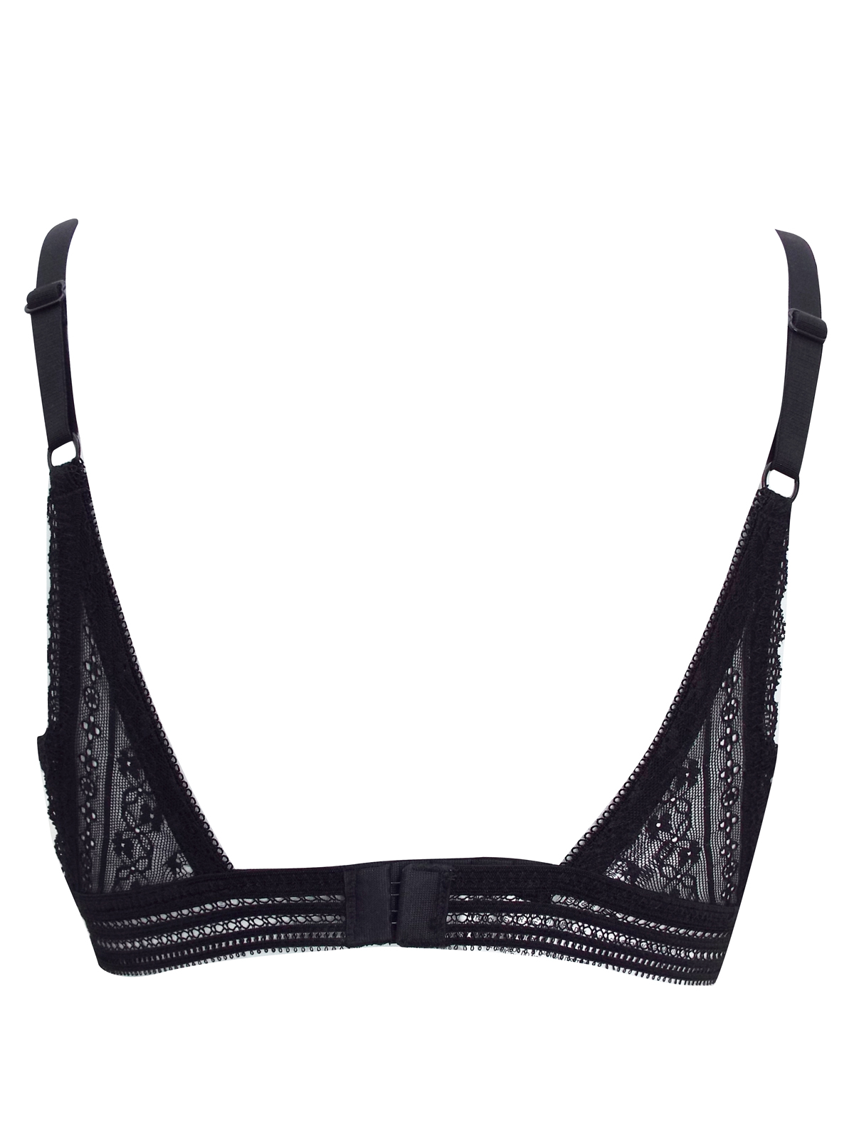 Wholesale Lingerie Spanish Brand Oysho - - Oysho BLACK Floral Lace ...