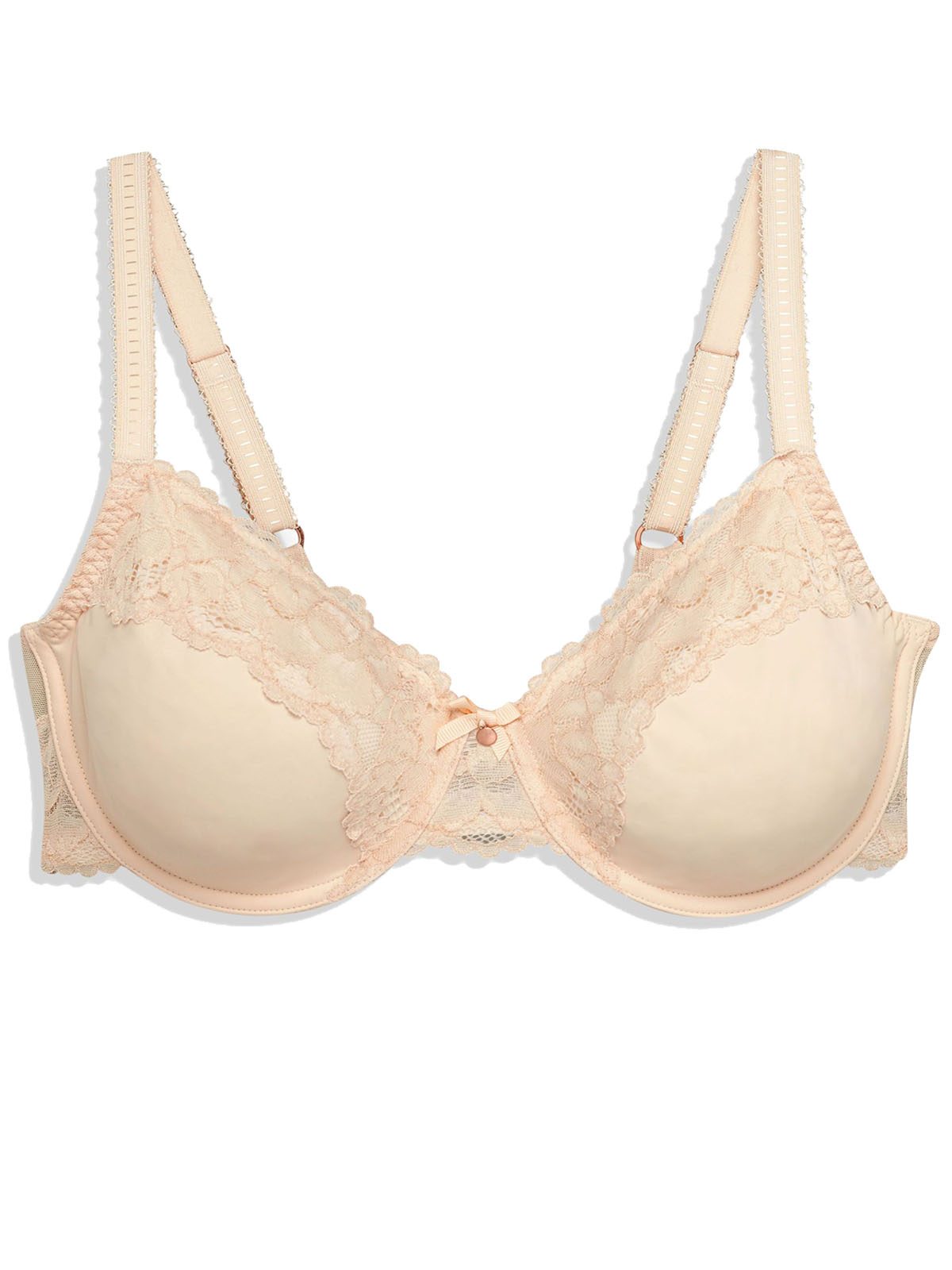 N3XT NUDE Floral Lace Underwired Full Cup Bra - Size 38 (E-F-G)