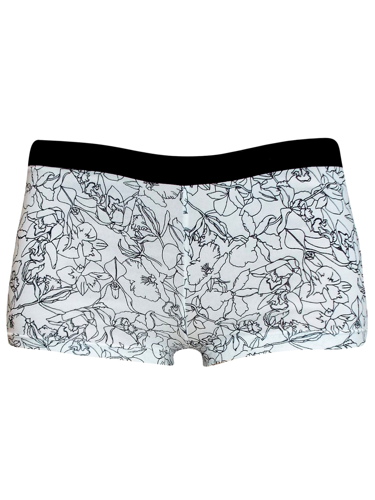 BPC Selection - - BPC Selection WHITE Cotton Rich Wide Waist Floral ...