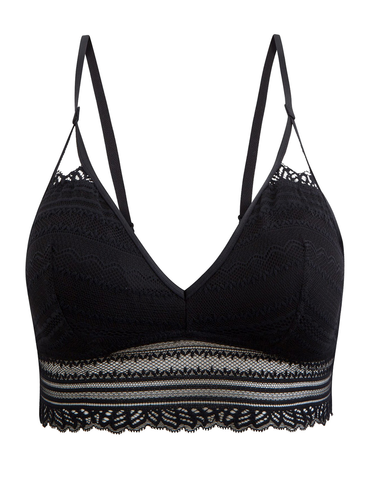 Wholesale Lingerie Spanish Brand Oysho - - OYSHO BLACK Removable ...