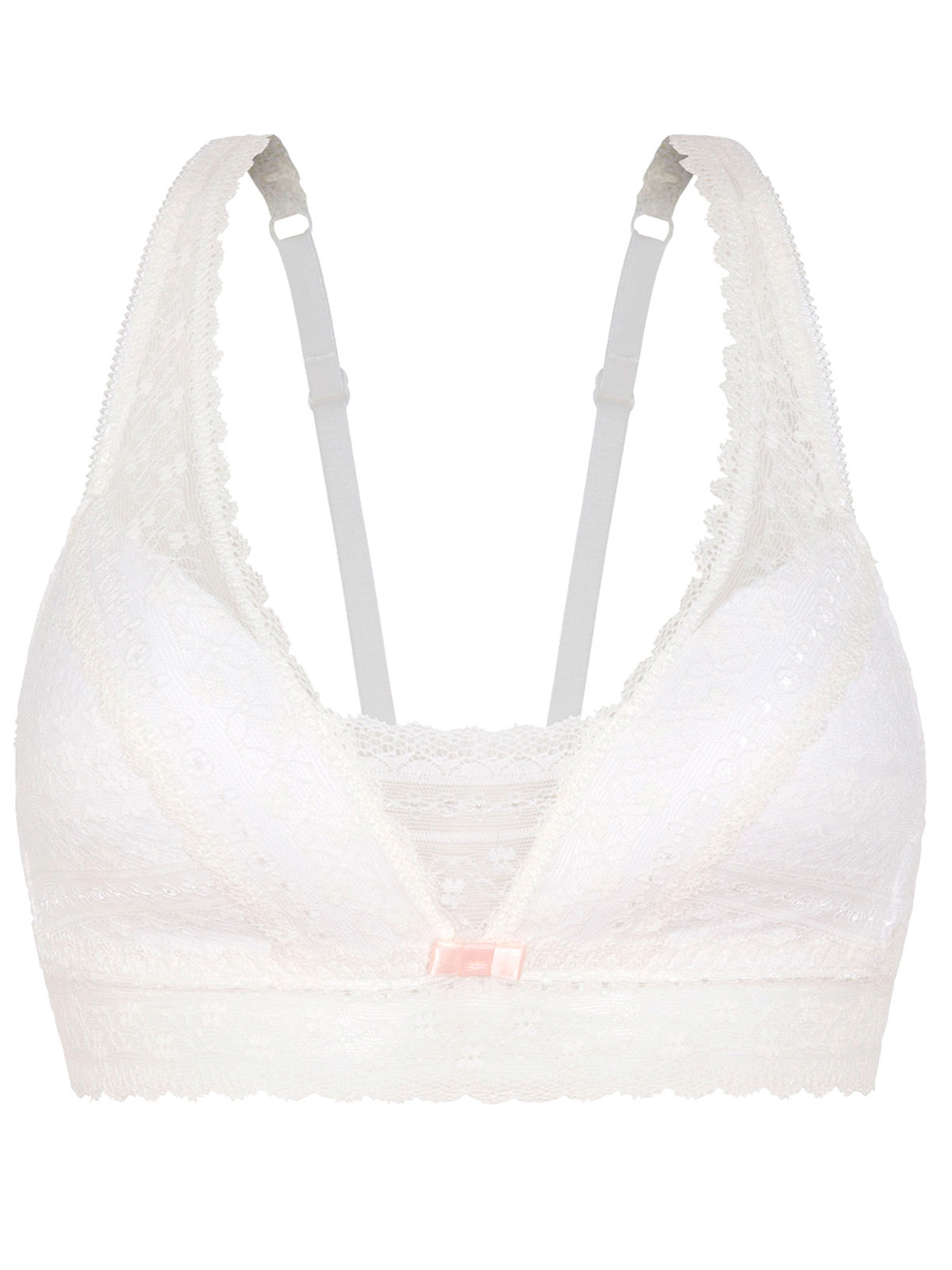 Wholesale Lingerie Spanish Brand Oysho - - OYSHO IVORY Floral Lace ...