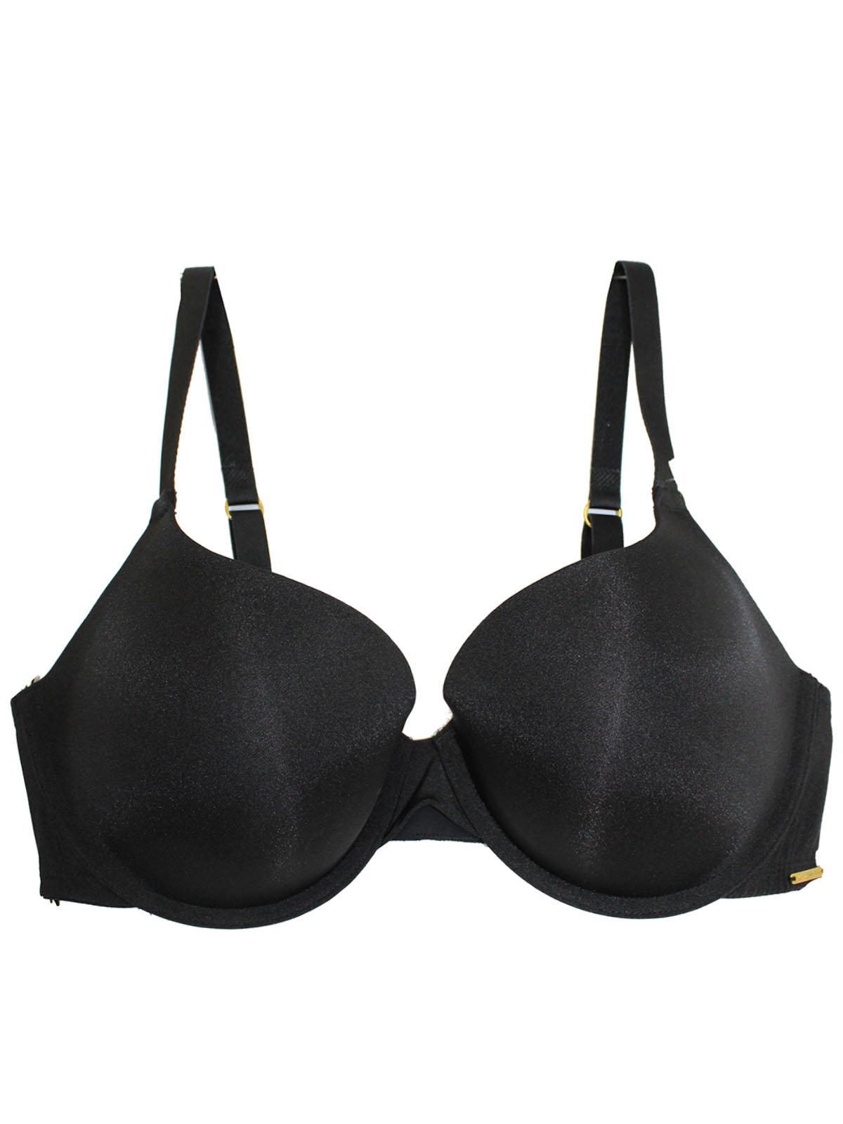 Boux Avenue - - BLACK Shimmer Boost Bra - Size 36 (A-B-C)