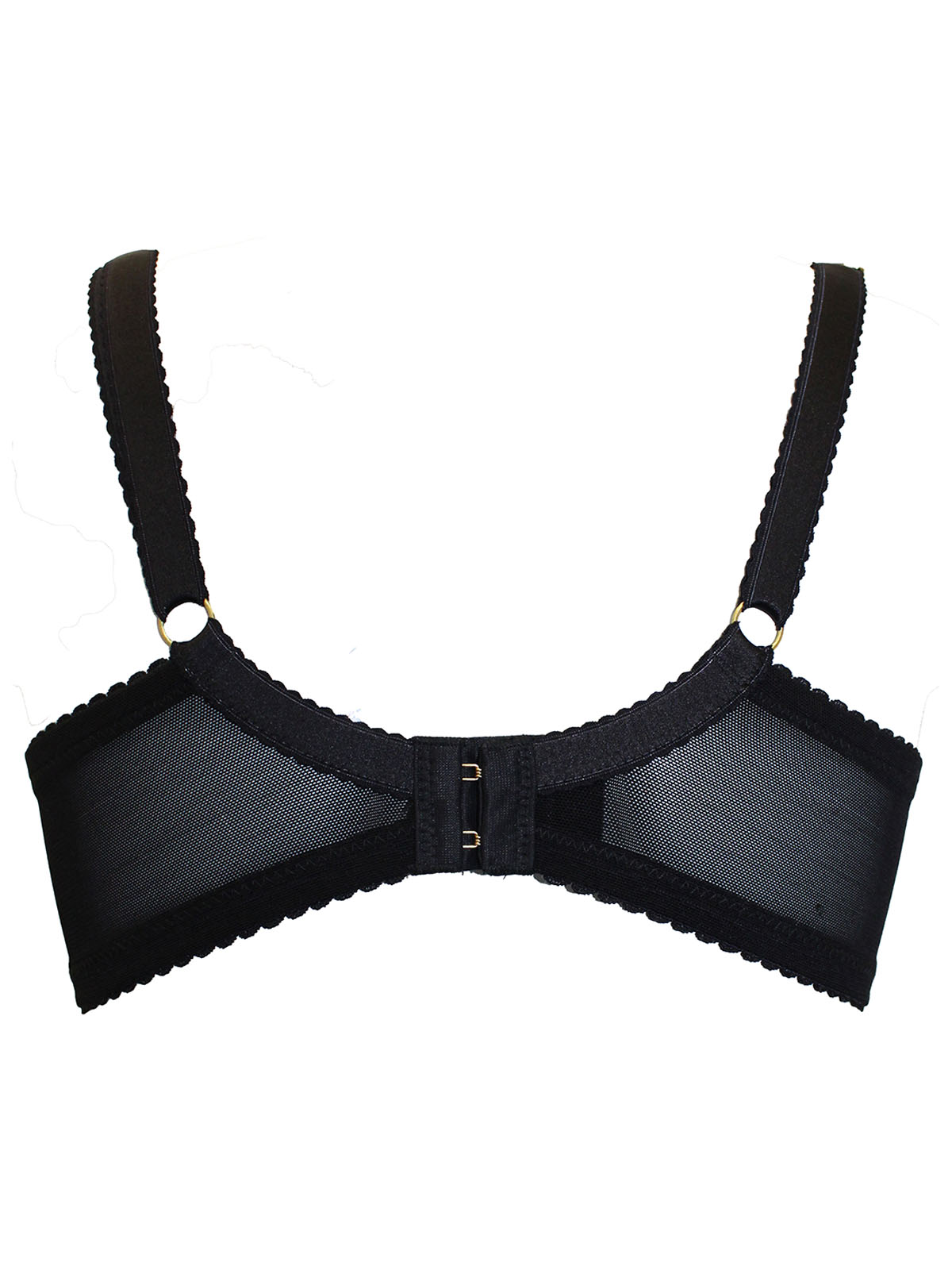 Boux Avenue - - BLACK Adriana Full Support Bra - Size 32 to 34 (E-F-FF)