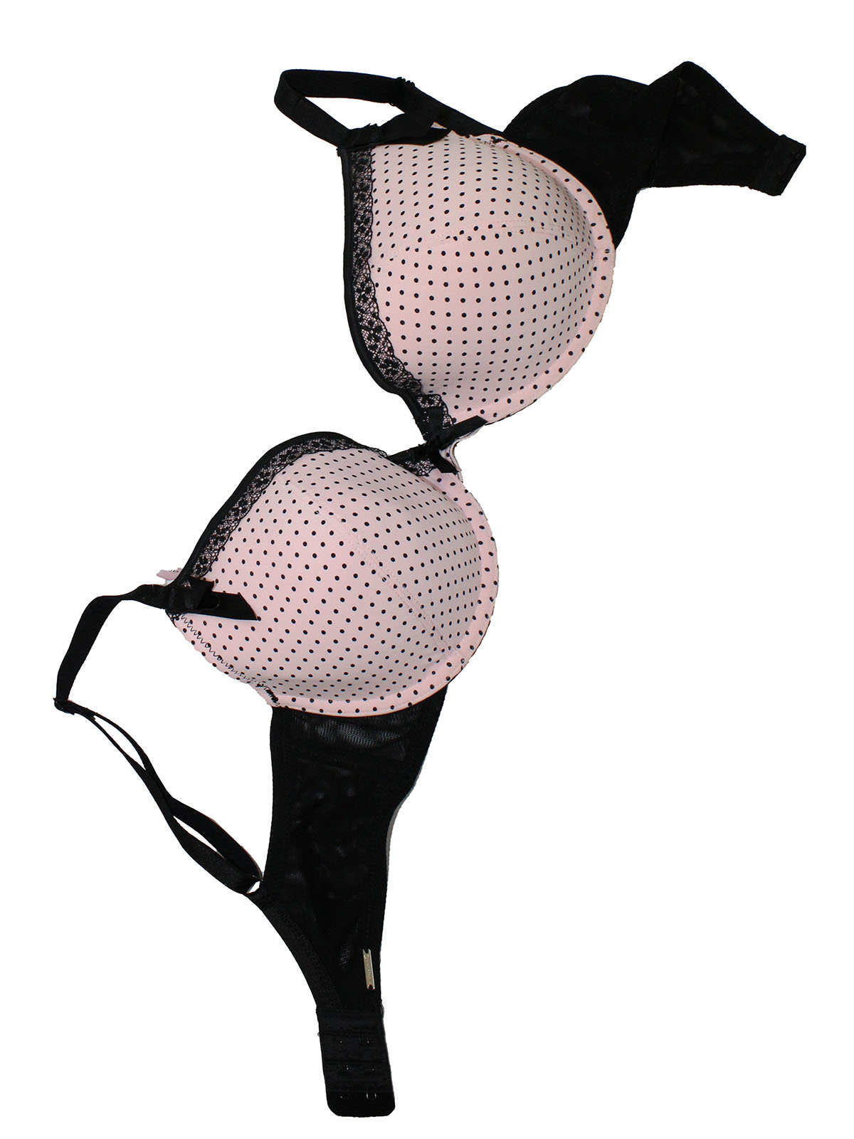 Boux Avenue - - PINK Jamilla Big Spot Gel Bra - Size 32 to 34 (D-DD)