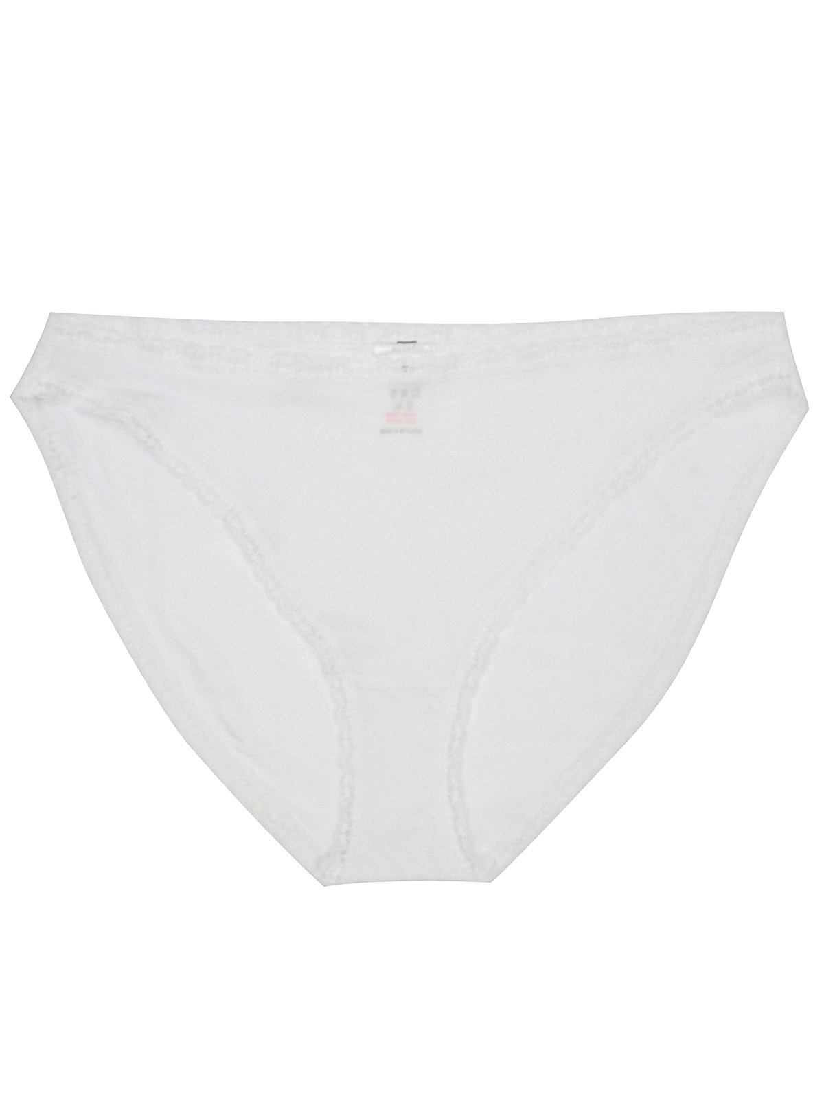 Victoria's Secret - - VS WHITE Lace Trim High Cut Knickers - Size 18 (XL)