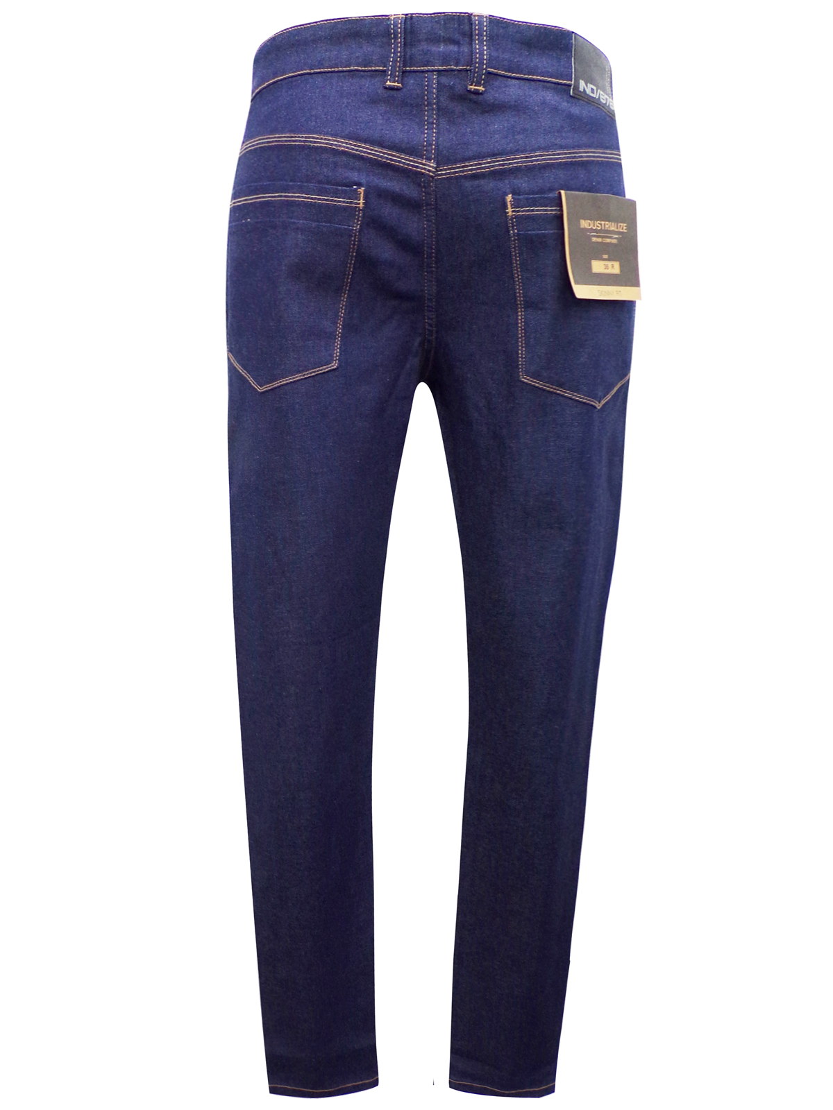 Industrialize - - Industrialize DARK-INDIGO Skinny Fit Denim Jeans ...
