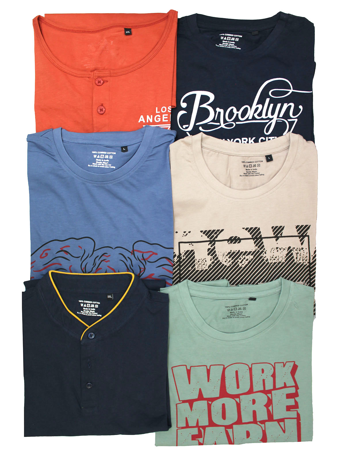 The Souled Store - - ASSORTED Mens T-Shirts & Tops - Size S to XXL