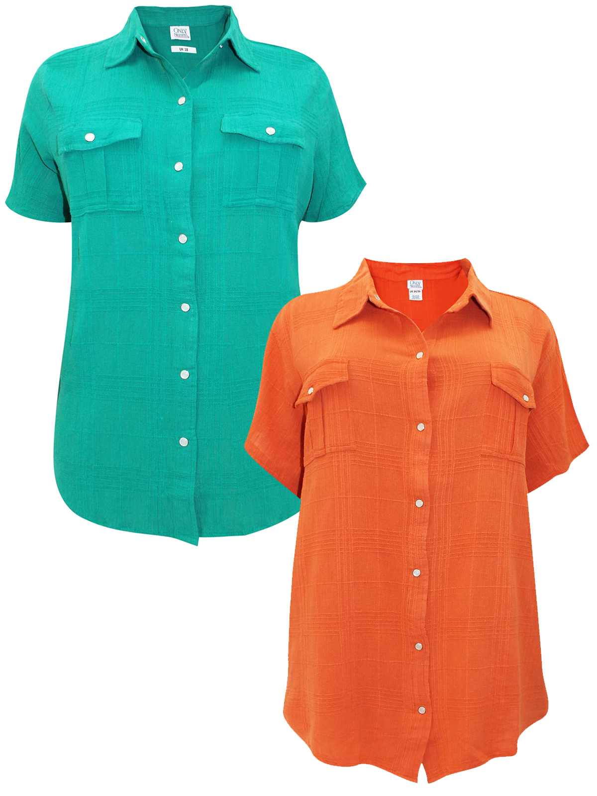 Only Necessities - - Only Necessities ASSORTED Short Sleeve Tops - Plus ...