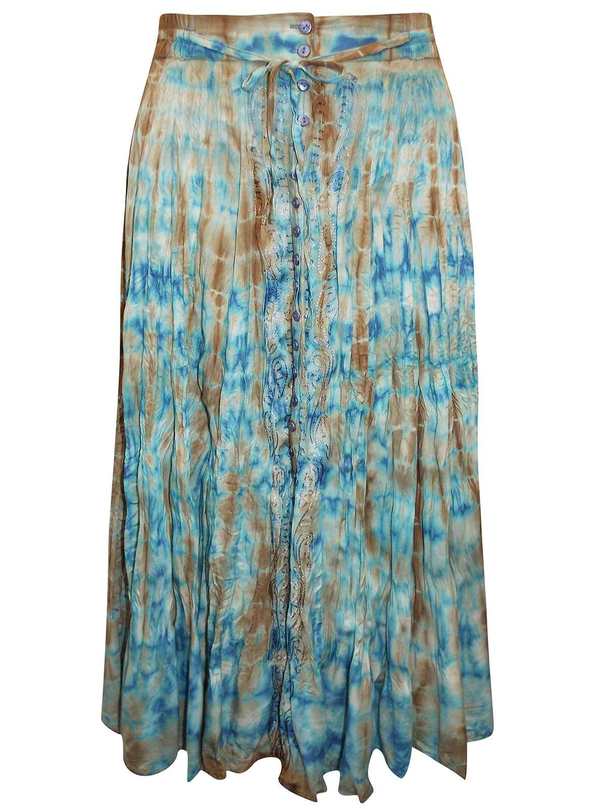 The Pyramid Collection - - The Pyramid Collection BROWN Button Through ...