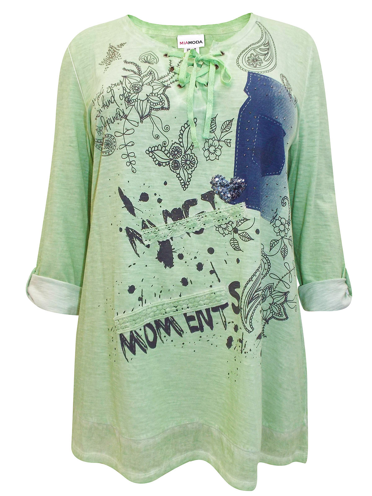 Wholesale Knitwear by Mia Moda - - Mia Moda GREEN Pure Cotton ...