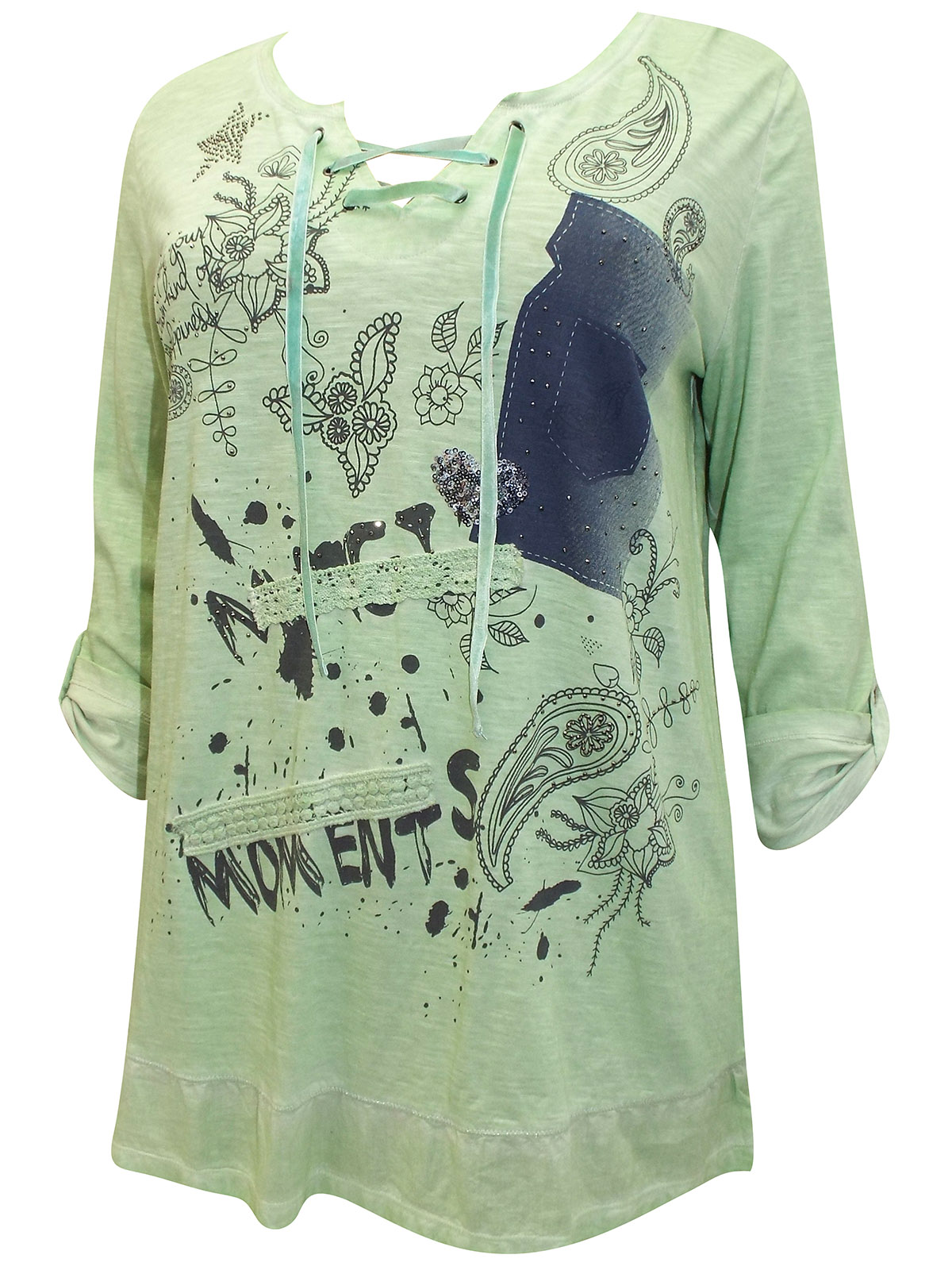 Wholesale Knitwear by Mia Moda - - Mia Moda GREEN Pure Cotton ...