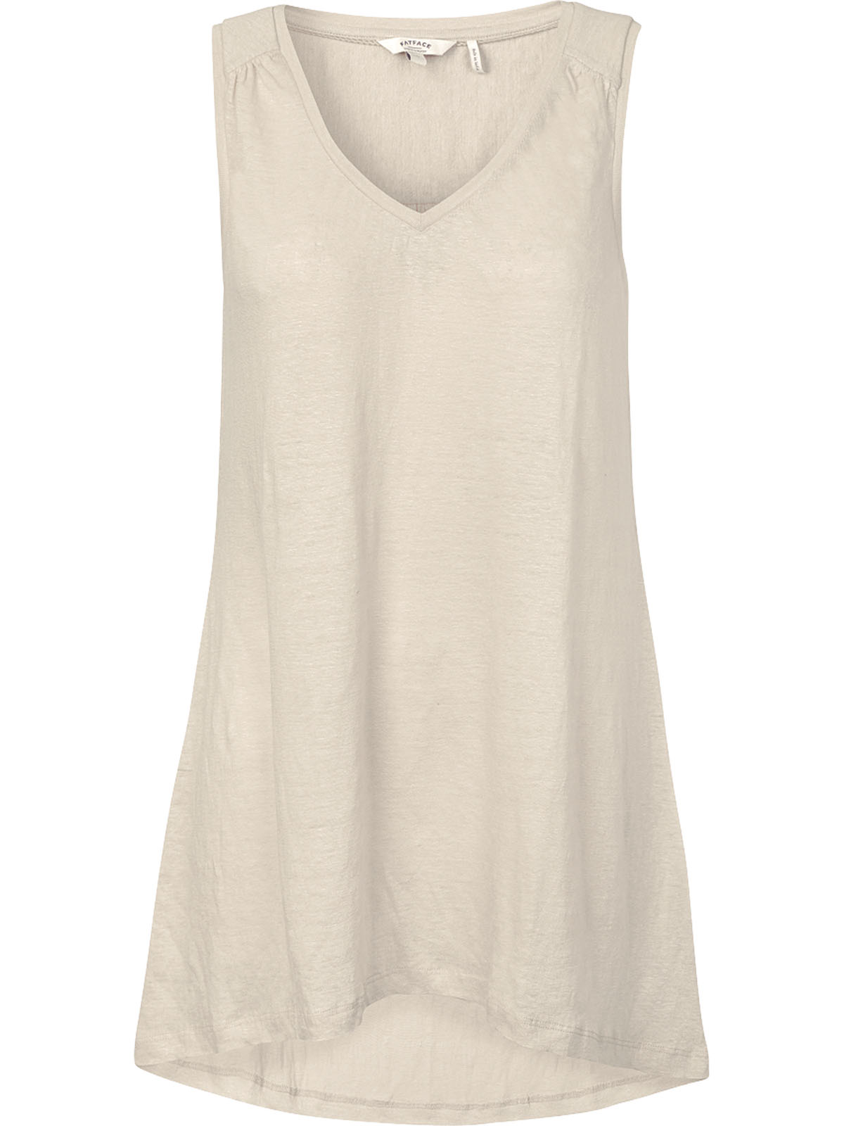 FAT FACE - - Fat Face COTTON-SEED Landstone Linen Longline Swing Top ...