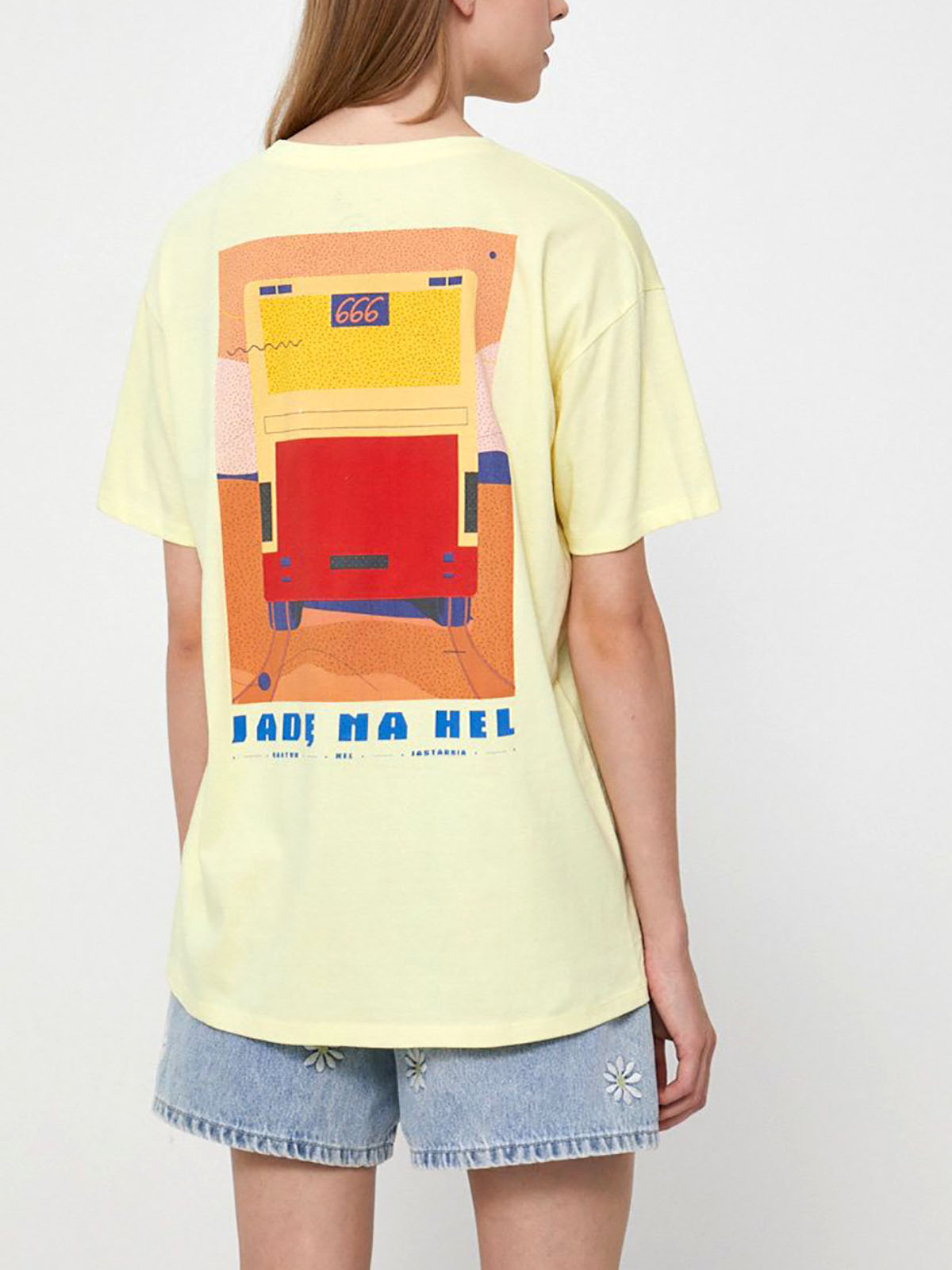 Medicine - - Medicine YELLOW Pure Cotton Slogan Front Top - Plus Size ...