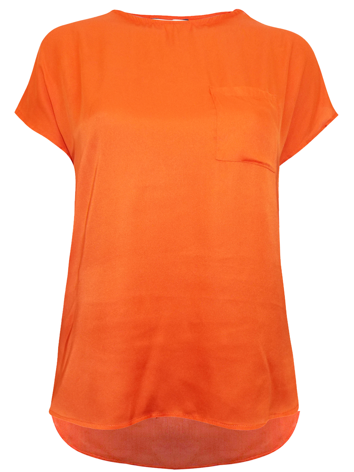 N3XT ORANGE Racer Back Top with Pocket - Size 6 to 22 (Petite-Regular)