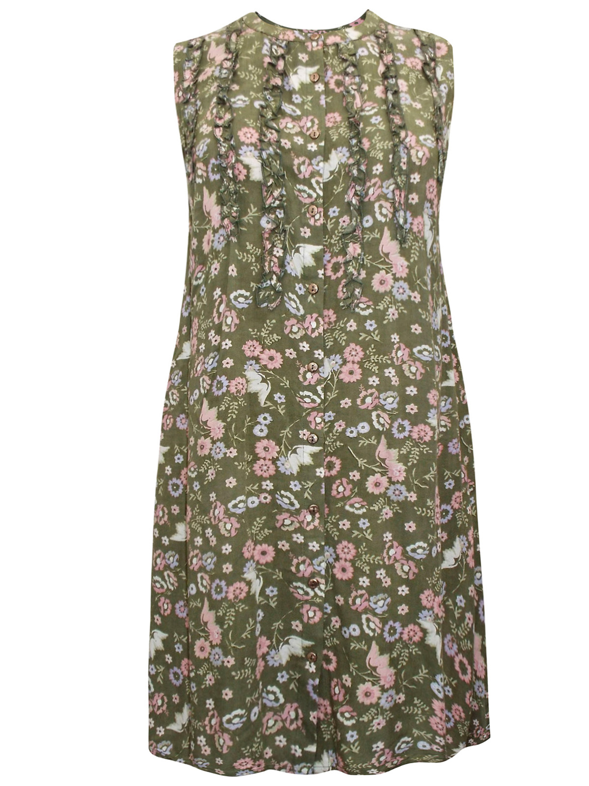 Wholesale Designer Plus Size Clothing by Sheego - - Sheego GREEN Floral ...