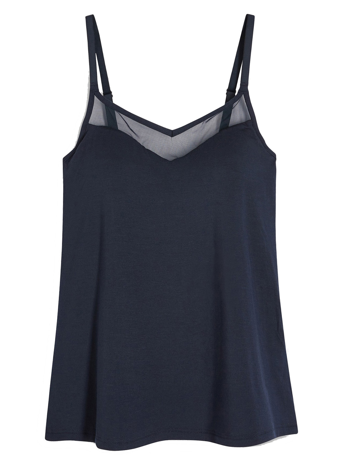 NAVY Modal Blend Secret Support Vest - Size 8 to 16