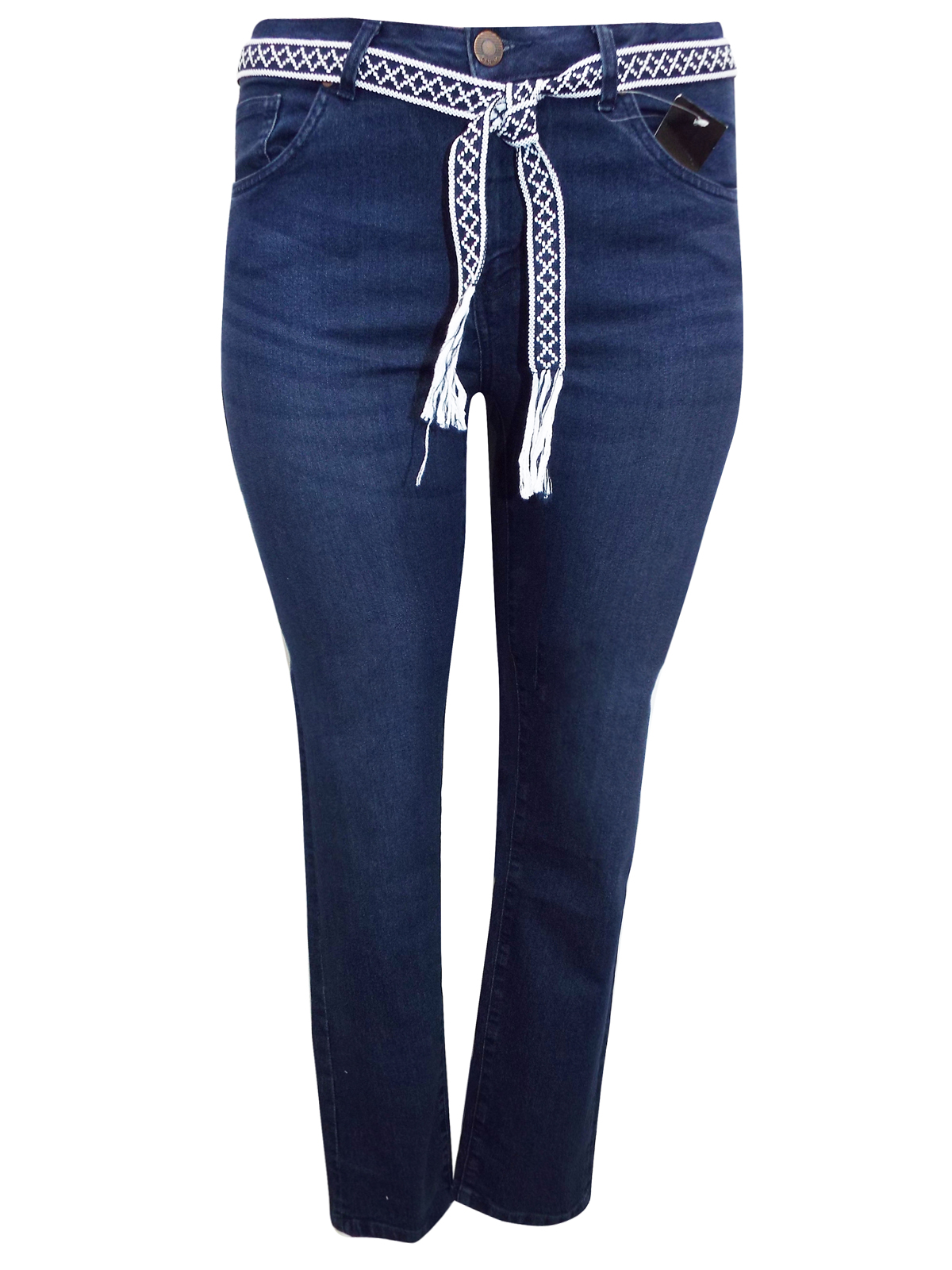 Esmara - - Esmara DARK-DENIM Slim Fit High Waisted Denim Jeans with ...