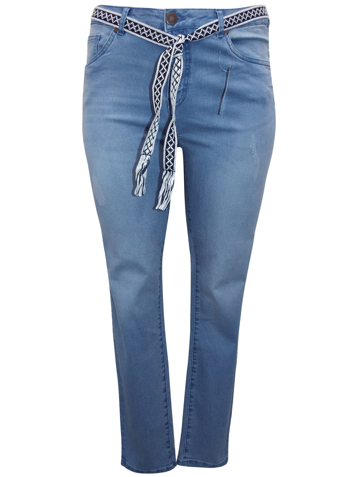 Esmara - - Esmara LIGHT-DENIM Slim Fit High Waisted Denim Jeans with ...